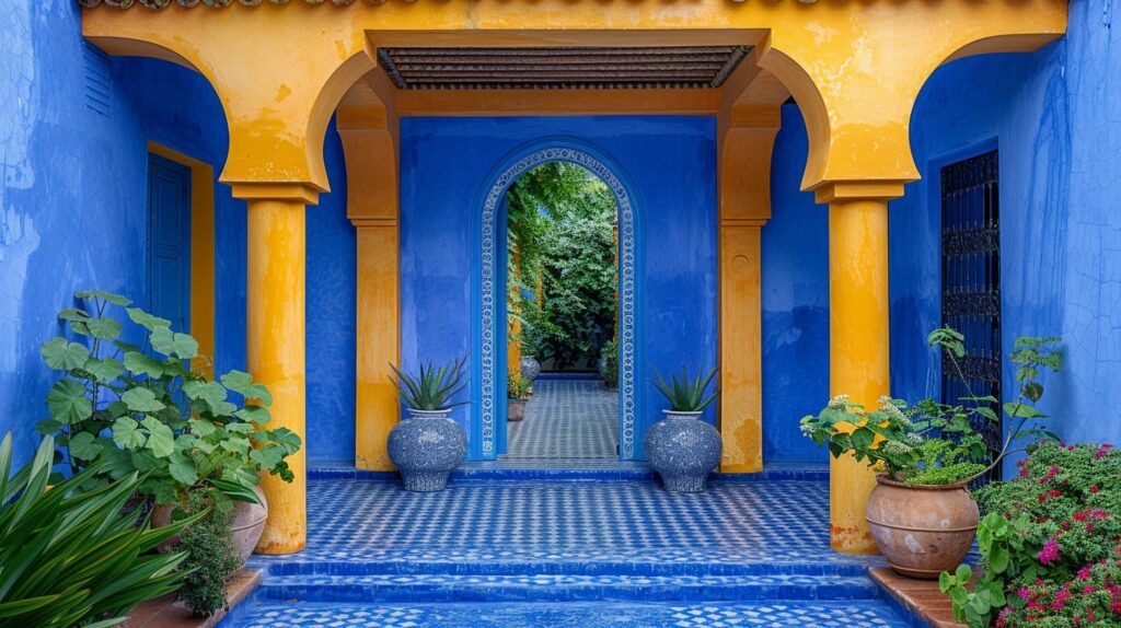 Découvrez le bleu Majorelle : composition et utilisation dans la ...